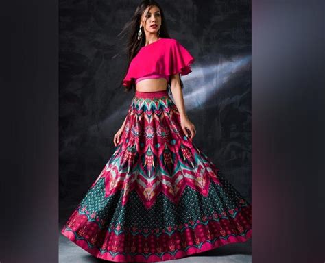 Make Jaws Drop In These Amazing Multi Colour Lehengas At Pre Wedding