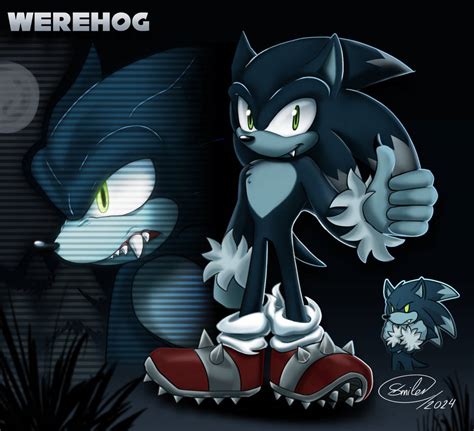 Werehog Sonic By Smileponeh On Deviantart