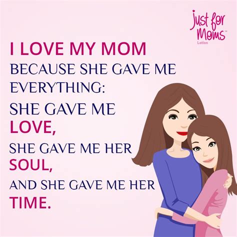 I Love My Mom Quotes