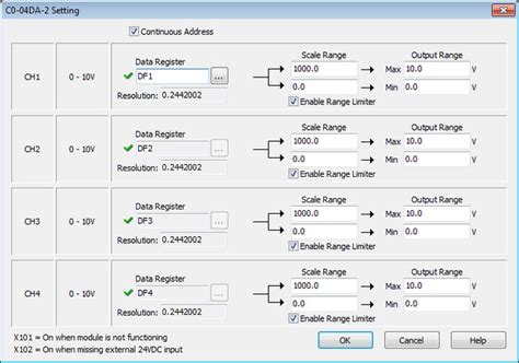 Formula To Write Voltage To Analog Output Over Modbus