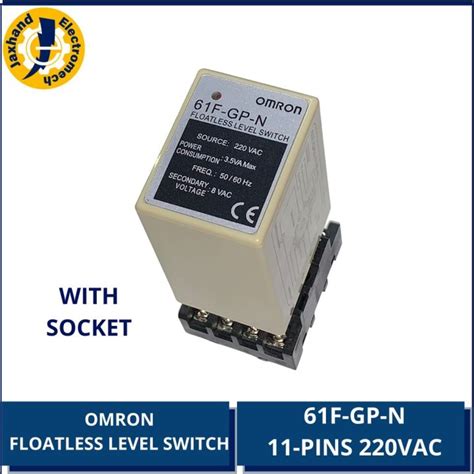 Omron Floatless Level Switch Model 61f Gp N 11 Pins 220vac Lazada Ph