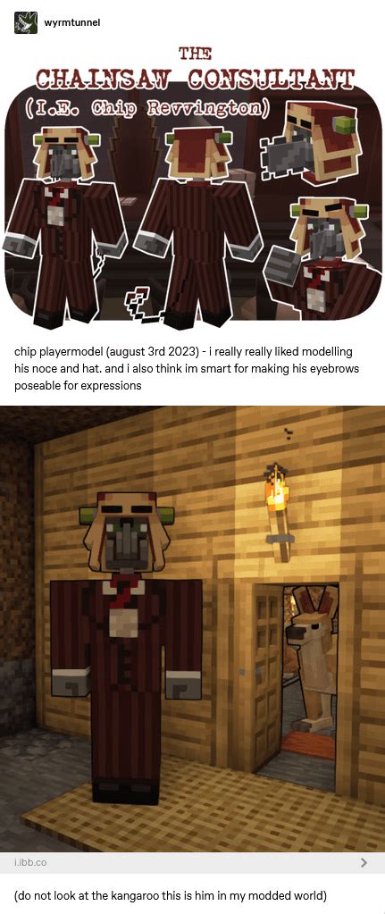 Shout Out To That Customizable Player Models Mod On Minecraft Rtoontown