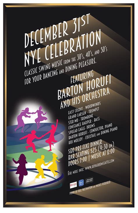 Nye Party At The Royal Room Tickets Royal Room Seattle Wa Sat