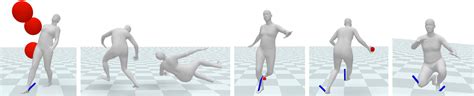Figure 1 From Drop Dynamics Responses From Human Motion Prior And Projective Dynamics