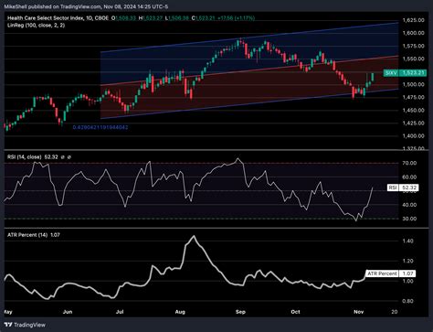 The Healthcare Sector Trend Momentum And Volatility For Asymmetric Risk Reward — Shell Capital