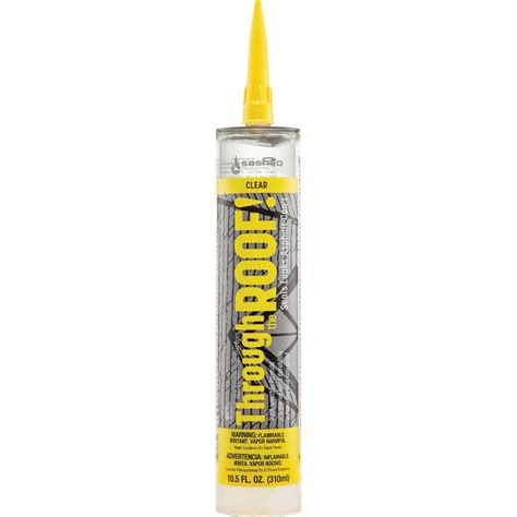 Through The Roof 10 5 Oz Cartridge Clear Cement And Patching Sealant Do It Best