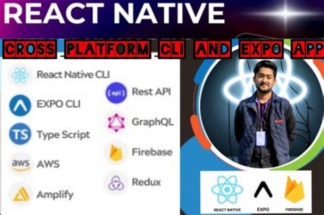 Complete Cross Platform Mobile App React Native Cli Expo Firebase By M