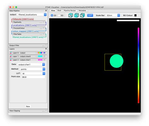BUG Clip To Selection Fails For Small ROIs Issue Python Microscopy Python Microscopy