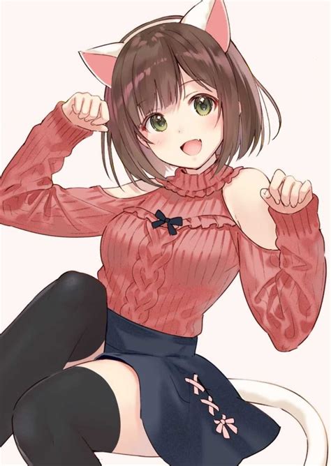 ボードにゃんにゃんポーズのピン