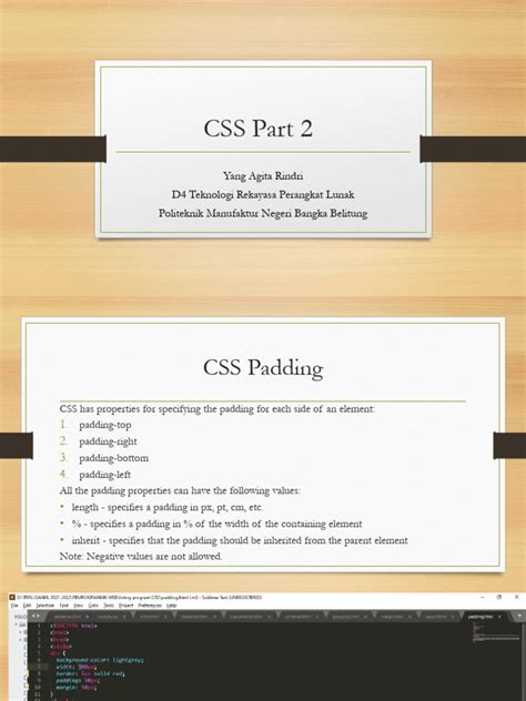 Minggu 7 Css Part 2 Rev Pdf