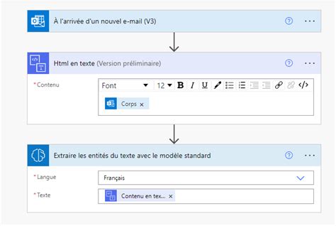 Utiliser Le Modèle Dextraction Dentités Dans Power Automate Ai