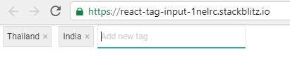Reactjs Possible To Hold Multiple Values Within A Single Textinput Stack Overflow