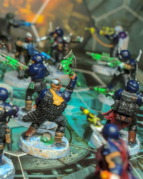 My Two Finished Kill Team Traitors Squaring Off R Chaos40k