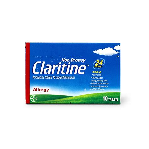 Claritine 10mg Tab 10 Pieces Sahajamal Pharmacy