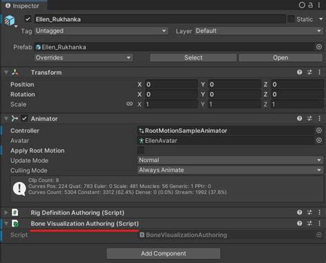 Extended Validation Layer Rukhanka Animation System