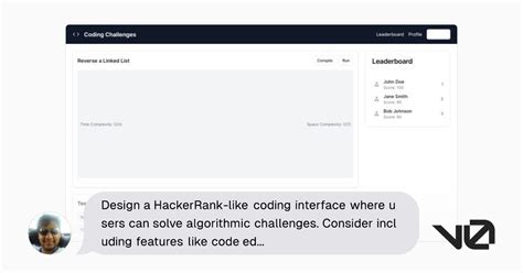 Design A Hackerrank Like Coding Interface Where Users Can Solve