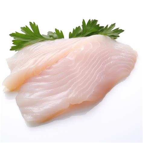 Premium Ai Image Catfish Fillet On White