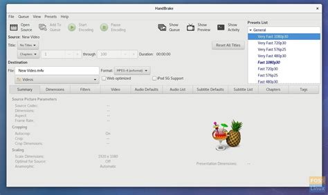 How To Install HandBrake In Fedora