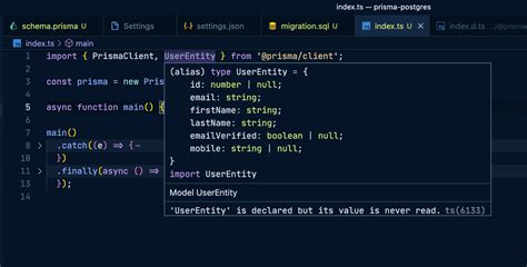 Prisma Client Js Not Generating The Optionals Fileds For Typescript Project · Prisma Prisma
