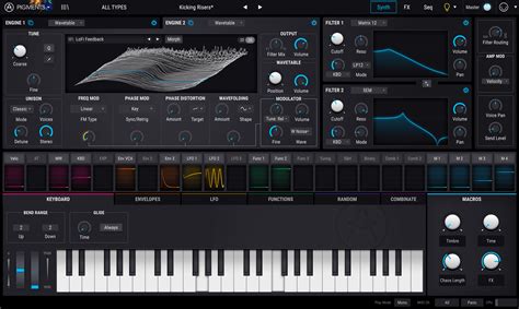 Pigments Is Arturias New Wavetable And Virtual Analog Software Synthesizer