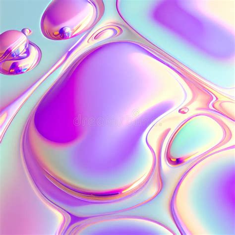holographic lilac gradient liquid gasoline pastel background