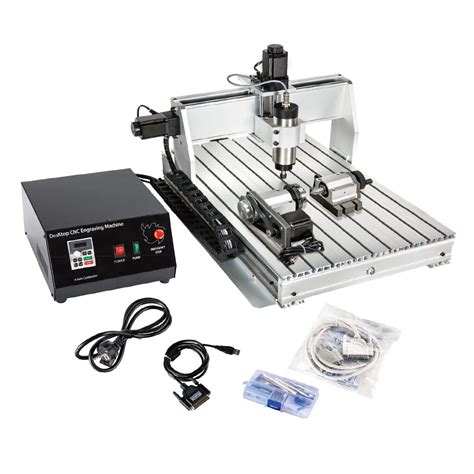 Hltnc 3020 3040 4060 4 Axis Cnc Milling Engraving Machine 800w 1500w Mach3 Cnc Router Machine