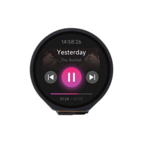 Buy Waveshare Inch Round LCD Display Module With Touch Panel