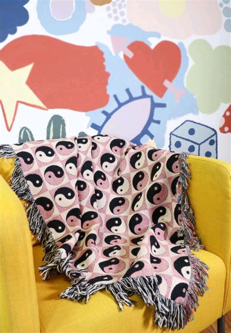 Yin Yang Woven Throw Artofit