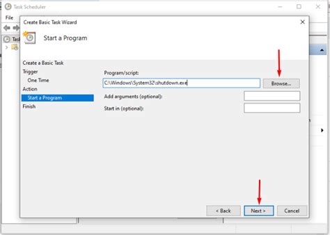 How To Use Task Scheduler To Schedule Auto Shutdown In Windows 10