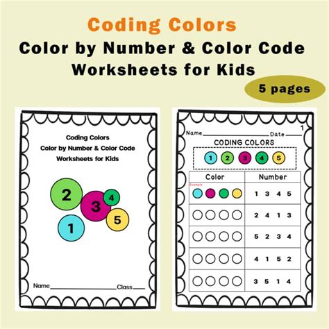 Shapes Activities For Preschool And Kindergarten Color By Number