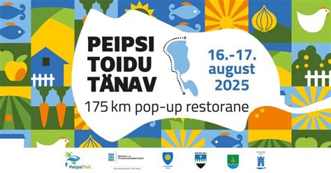 Peipsi Toidu Tänav 125 2025 Eesti Kultuuriseltside Ühendus