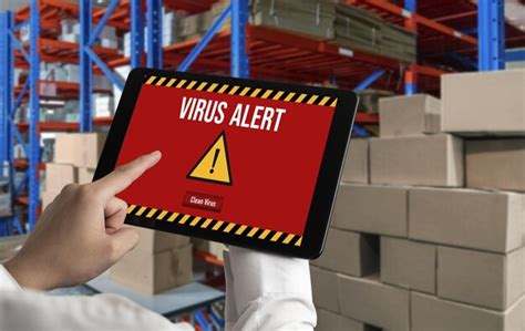 Premium Photo Virus Warning Alert On Computer Screen Detected Modish Cyber Threat Hacker