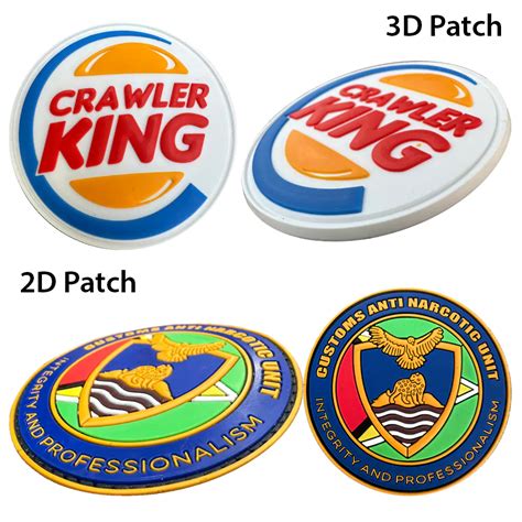 Custom Pvc Patches No Minimum Order