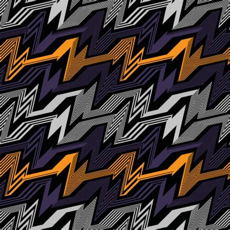 Multicolor Moire Effect Textured Pattern Vector Image