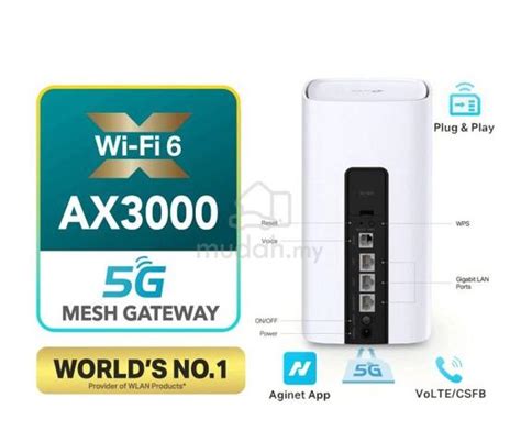 Tp Link Nx V G Ax Wi Fi Telephony Router Computers Accessories For Sale In Puchong