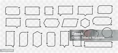 따옴표 상자 프레임 큰 세트 따옴표가있는 말풍선 빈 템플릿 따옴표 텍스트 정보 디자인 상자 인용 거품 블로그 따옴표 기호 텍스트 상자 벡터 그림입니다 Brand Name