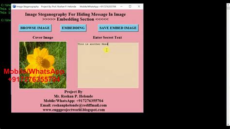 Image Steganography Using Python Source Code Hiding Message In Image