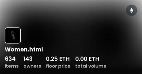 Womenhtml Collection Opensea