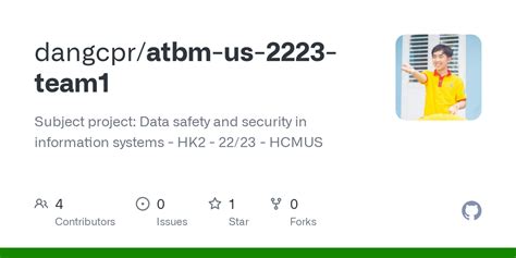 Github Dangcpratbm Us 2223 Team1 Subject Project Data Safety And