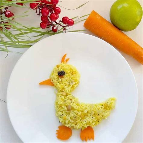 بیش از 100نمونه از ایده های تزیین غذای کودک بد غذا