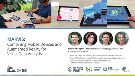 Marvis Mobile Devices Ar For Visual Data Analysis Interactive Media Lab Dresden