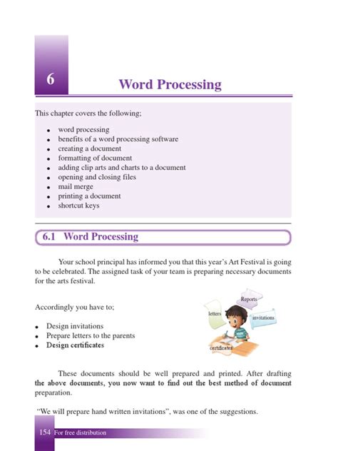 Sg10 Ict Chapter6 Download Free Pdf Microsoft Word Word Processor