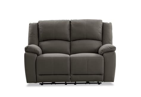 Steel Roddick Fabric 2 Seater With Electric Recliners