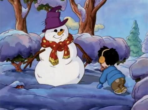 Chilly The Snowman ⛄️ Dragon Tales Cartoon Tv Shows Alley Cat