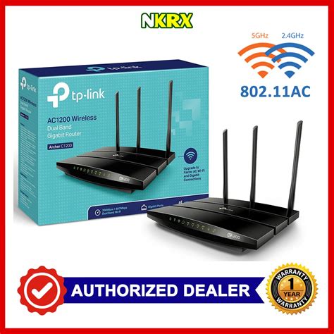 Tp Link Archer C Wireless Dual Band Gigabit Router Shopee Philippines