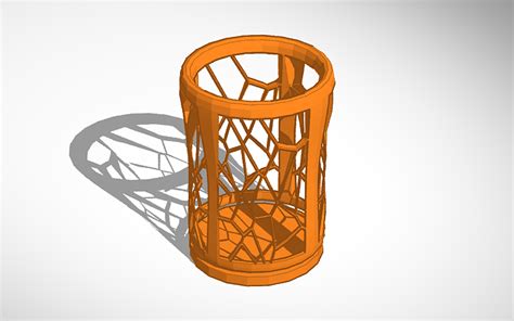 3d Design Candle Holder Tinkercad