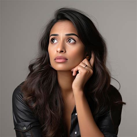 Premium AI Image Beautiful Indian Female Model