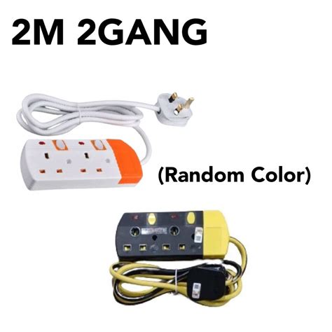 Sirim Peak Surge Protector 3 Pin Plug Trailing Socket Extension Plug Socket With Neon 2 3 4 5