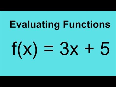 Function Notation And Evaluating Functions MooMooMath And Science