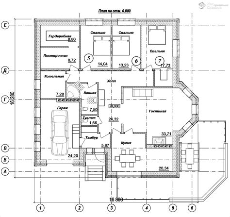 Чертёж дома с размерами 74 фото НА ДАЧЕ ФОТО